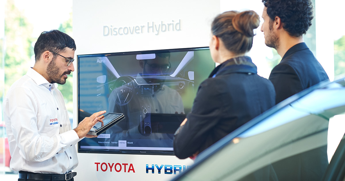 Toyota Motor Europe | Case Studies | Professional Displays | Panasonic ...