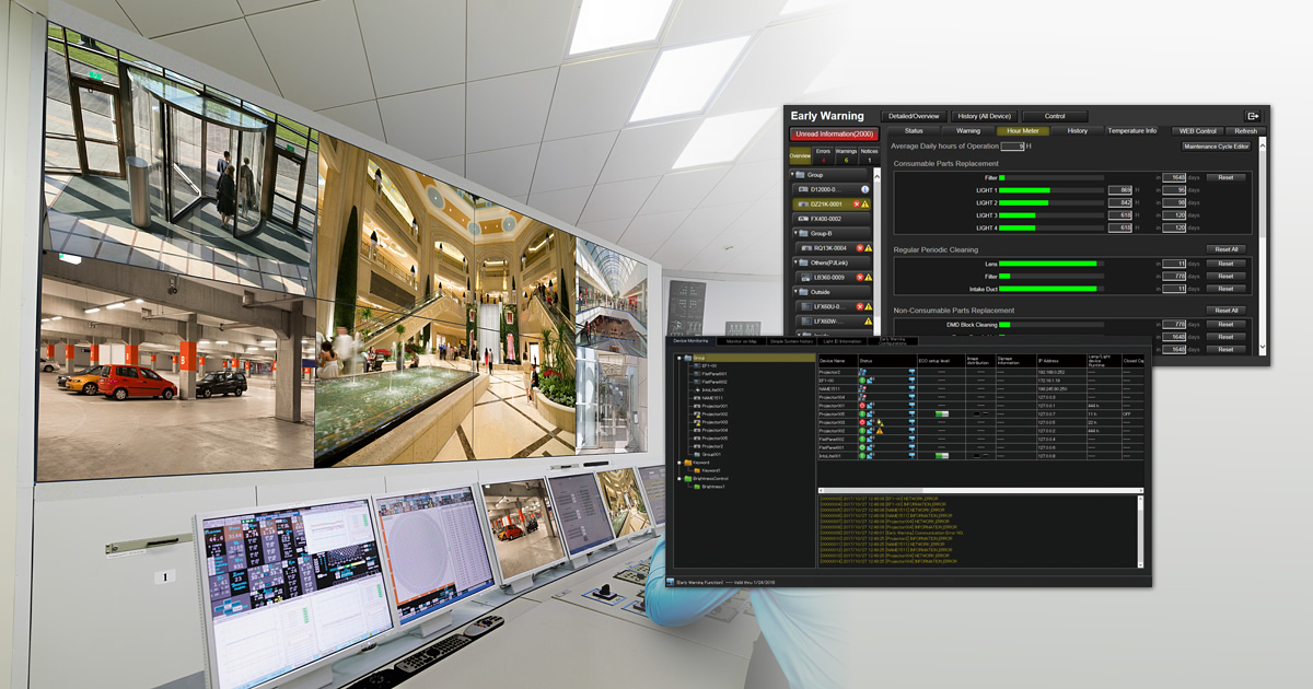 Multi Monitoring & Control Software | Professional Displays | Panasonic ...