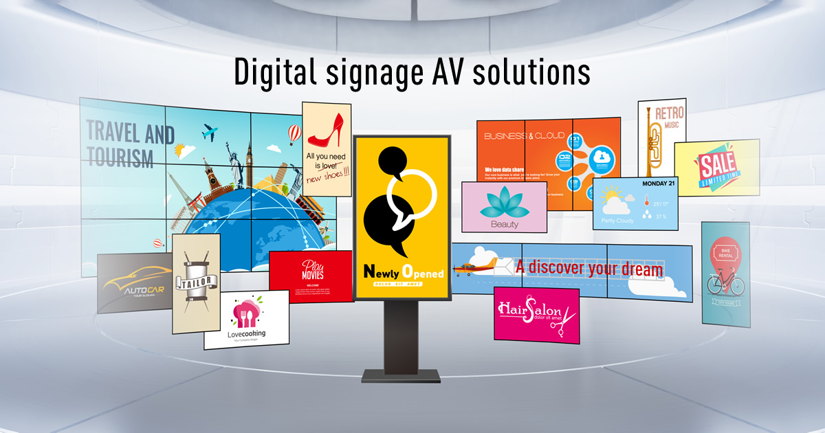 Digital Signage AV Solutions | Panasonic Projector & Display Corporation
