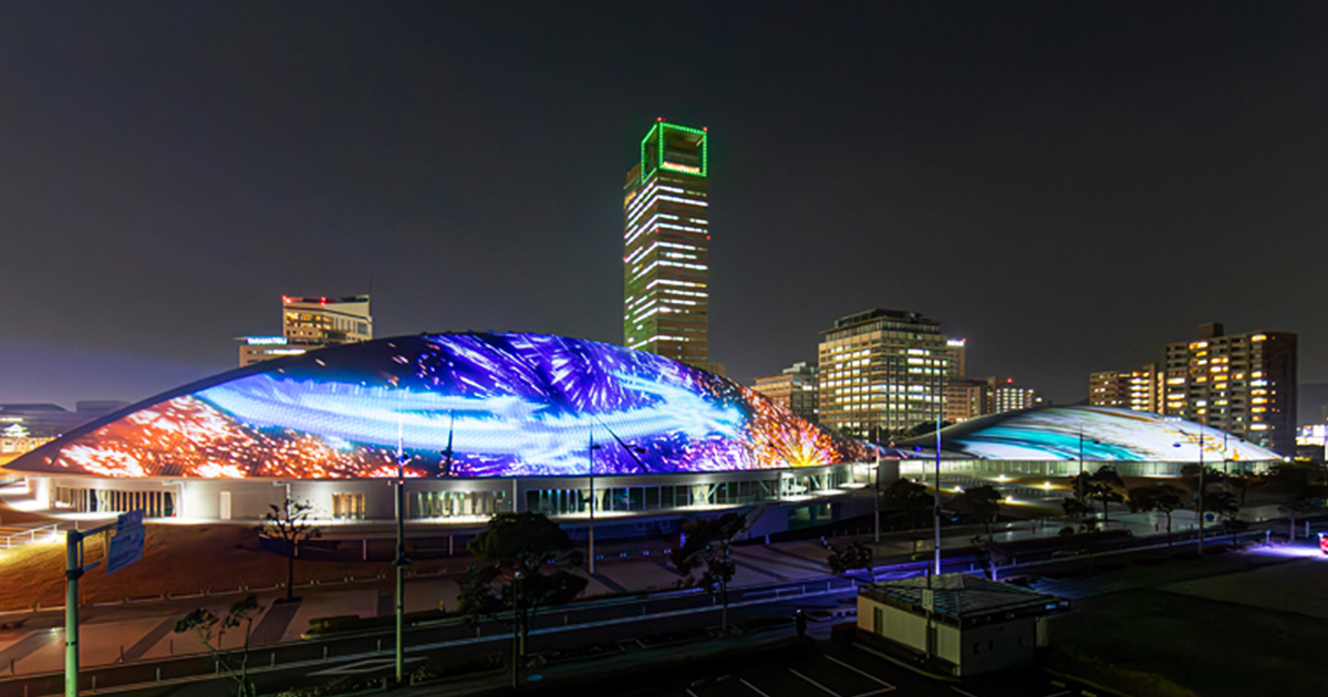 Anabuki Arena Kagawa Projection Mapping 2025 | Panasonic Global
